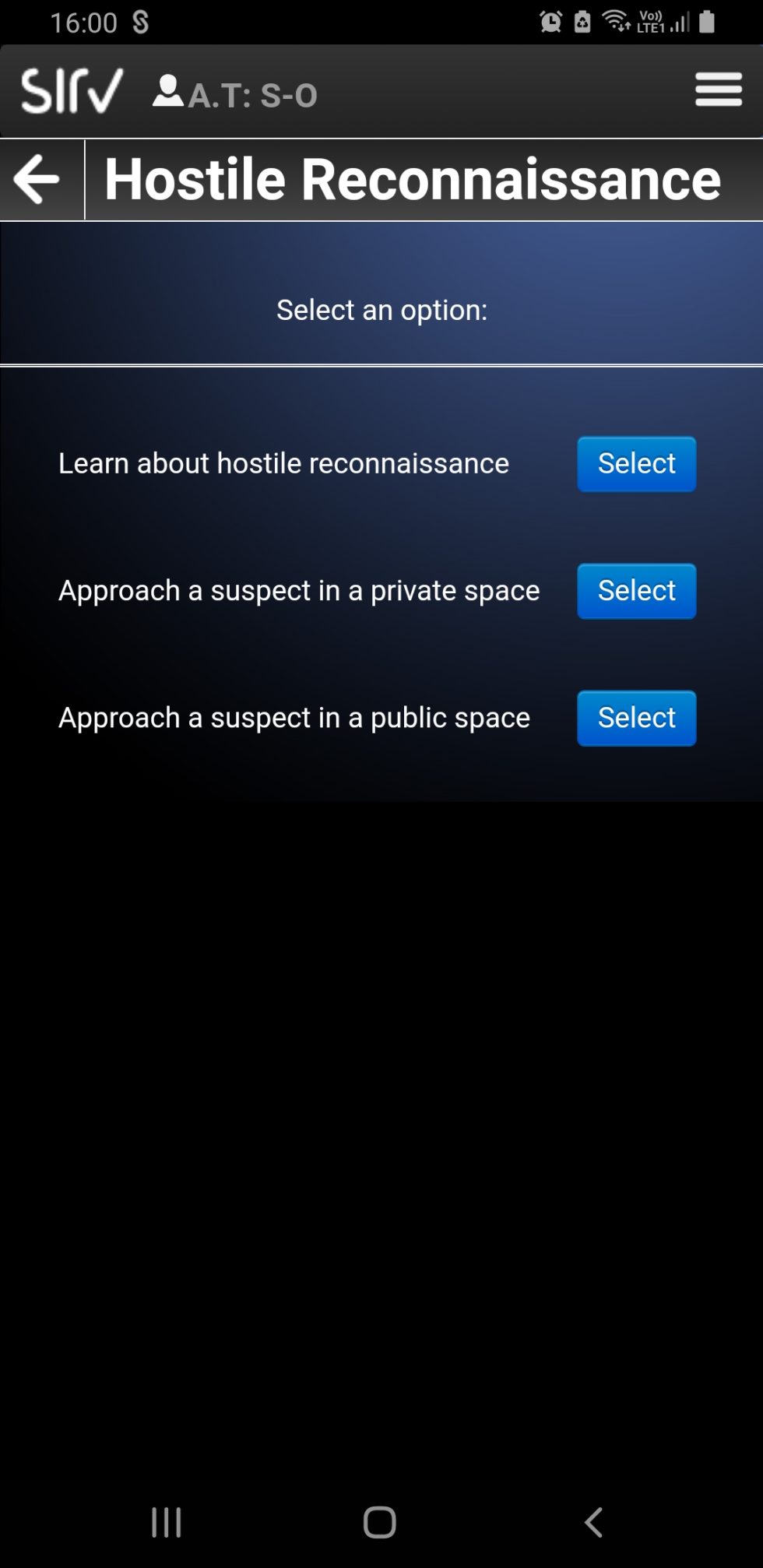 Hostile Reconnaissance Terrorist Attack